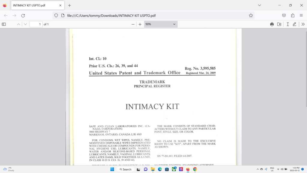 IP - Intimacy Kit